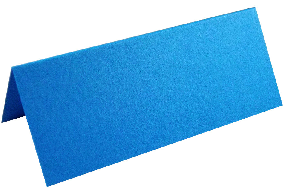 100 X Ocean Blue Blank Table Name Place Cards For Weddings & Parties ...