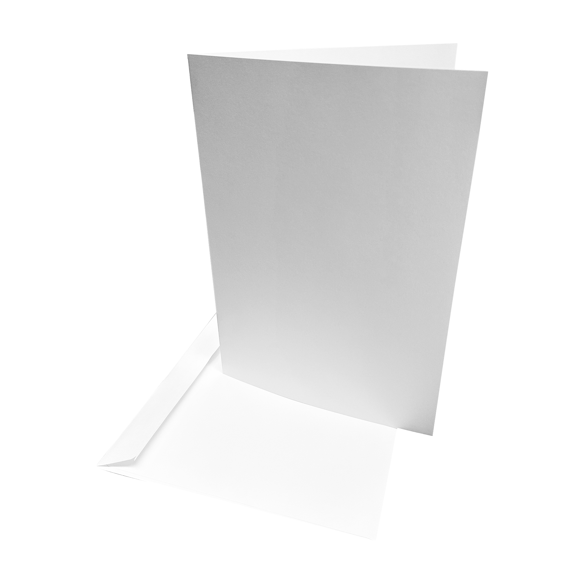 A4 Card Blanks with Envelopes | 10 Pack | 300gsm White Card | A3 Folde ...