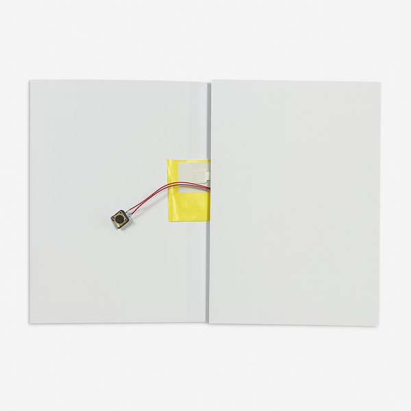 5 x A5 Blank Greeting Cards Made for Audio Modules (Modules Not Includ ...