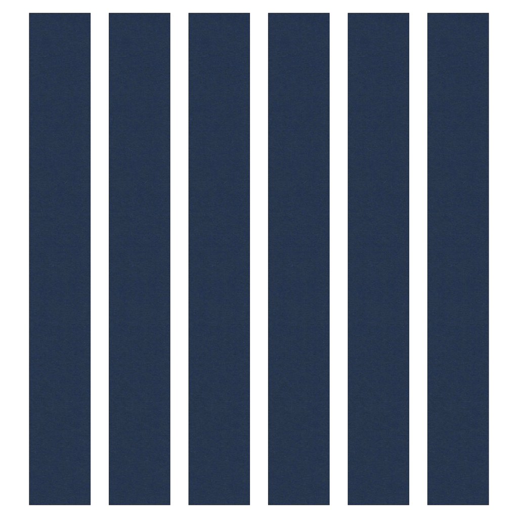 Navy Blue Paper Chain Strips. 5 Meters /16 Feet. Party Christmas Decor ...
