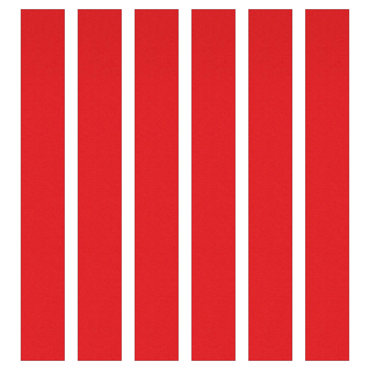 Christmas Red Paper Chain Strips. 5 Meters / 16 Feet Long. Party Decor ...