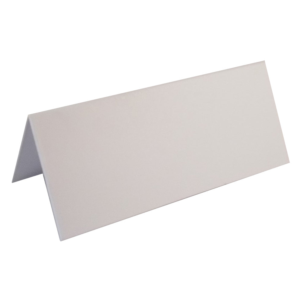 100 X Blank Table Name Place Cards For Weddings & Parties - Smooth Whi ...